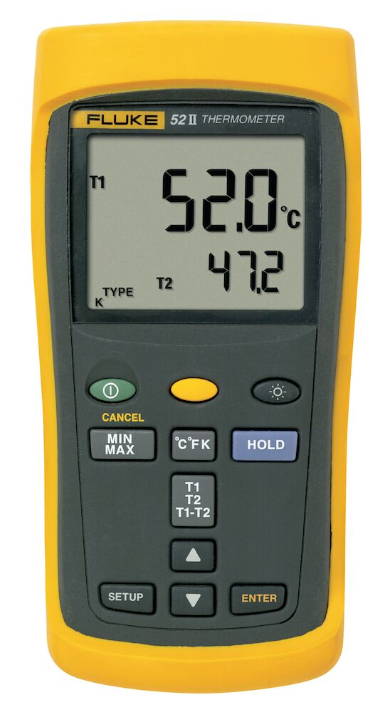 FLUKE-52-II Termometer - Temperaturmåler - Moderne Kjøling AS